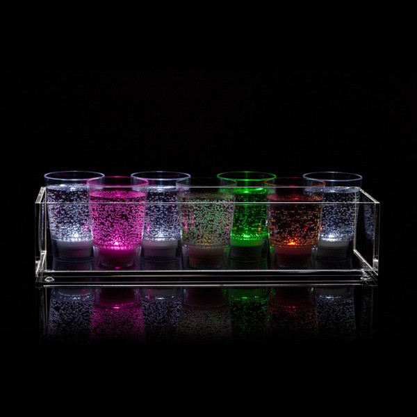 Individual Shot Glass Trays Ice Entertainments