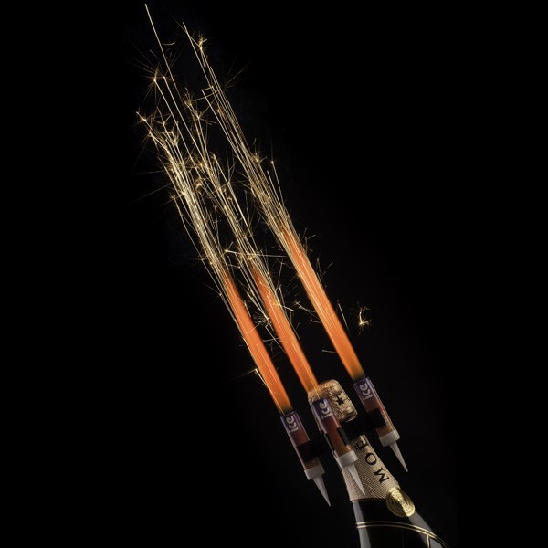 Box of 60 Tri-Coloured Ice Fountains | Ice Entertainments