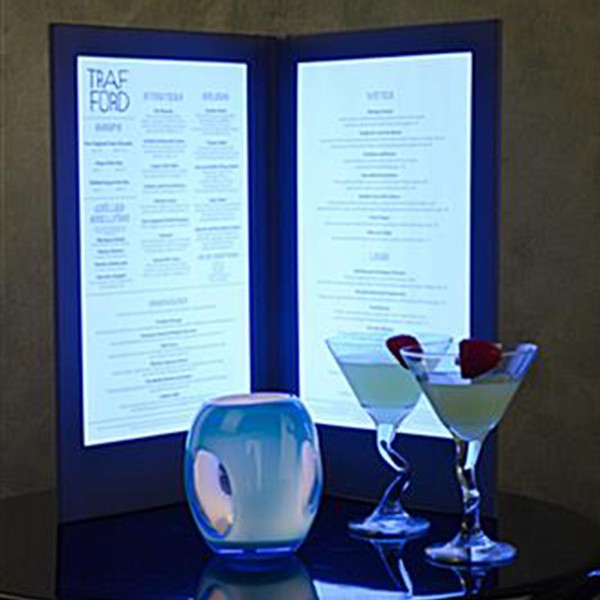 Extra Large LED Light-Up Menu (14\"x8.5\") | Ice Entertainments