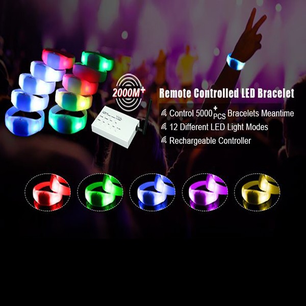 Customised Remote Control LED Bracelets | Ice Entertainments