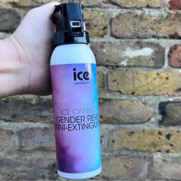 Blue/Boy Gender Reveal Mini-Extinguisher | Ice Entertainments