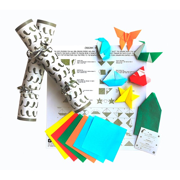 Box of 6 Origami Christmas Crackers | Ice Entertainments